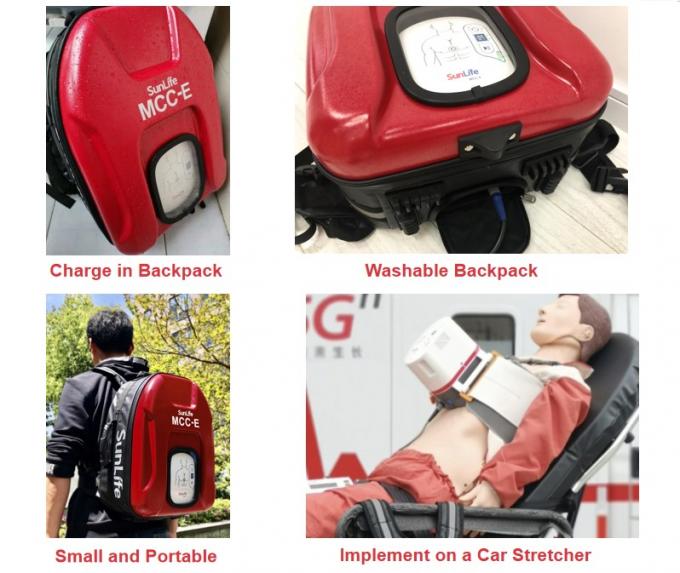 50-60hz Automatic Chest Compression Machine With Rechargeable Lithium ...