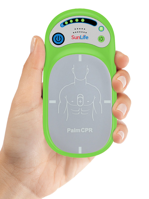 20-90mm Compression Depth CPR Feedback Device Palm CPR For High Quality Chest Compression