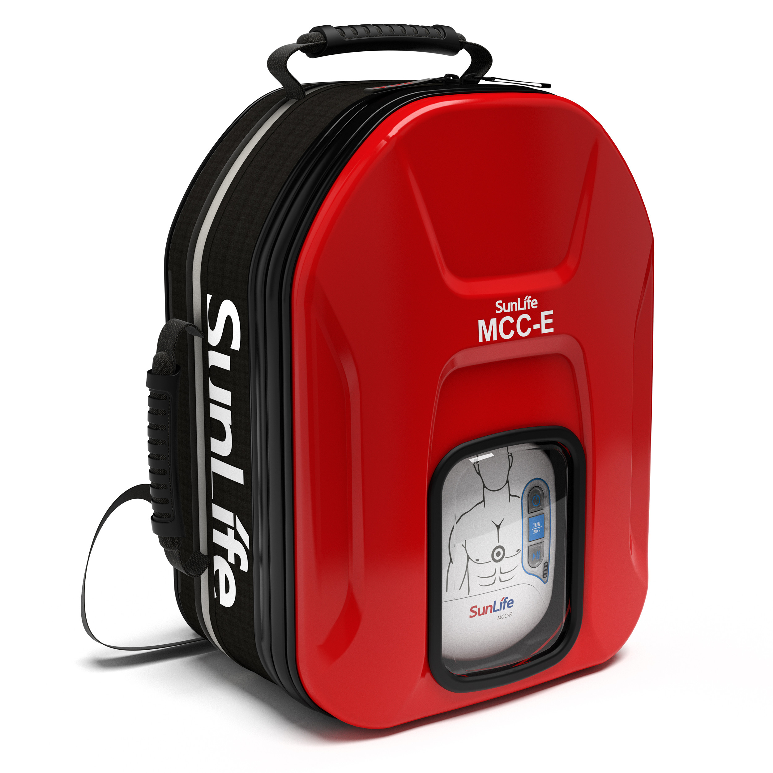 Portable Mechanical CPR Machine Auto Chest Compression LCD Display MCC ...